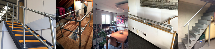 Build Modern Stairs Yourself - Kee Klamp Fittings for Homes & Offices ...