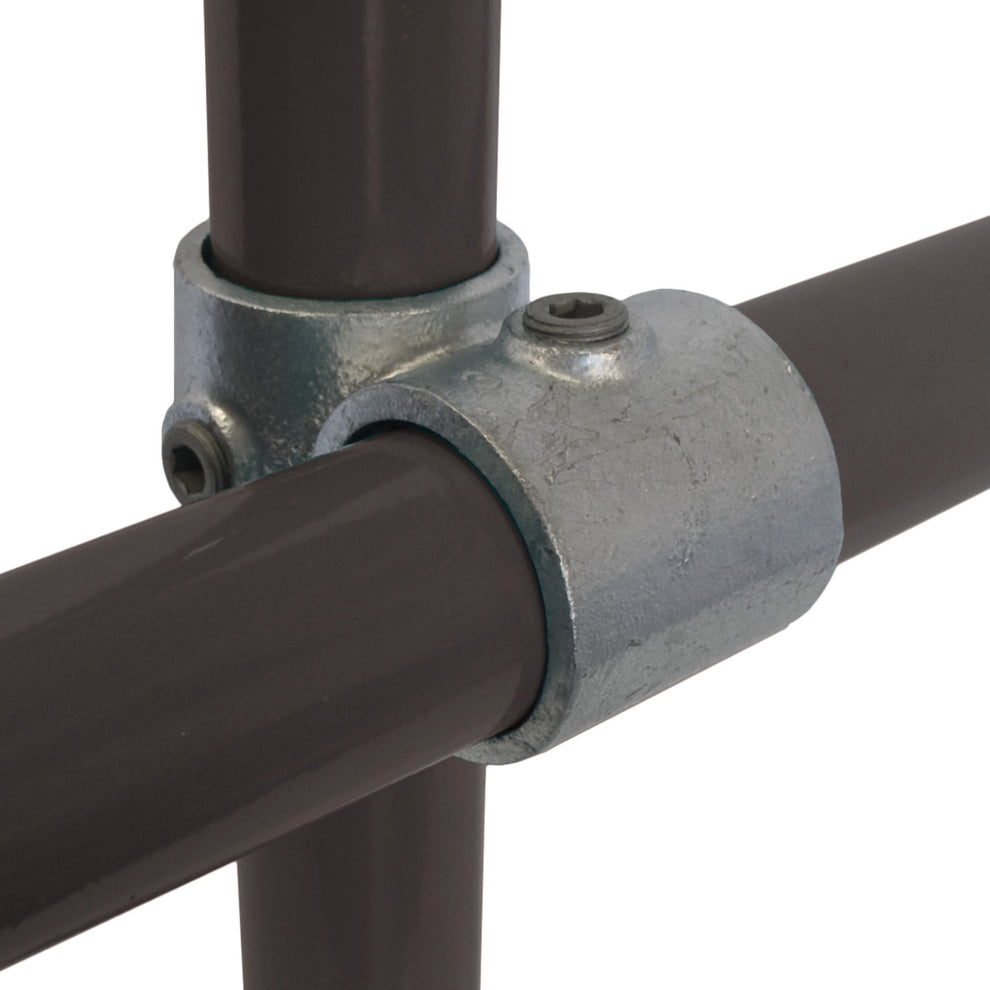 C40 - 90° Crossover - Galvanized Structural Pipe Fittings – Simplified ...